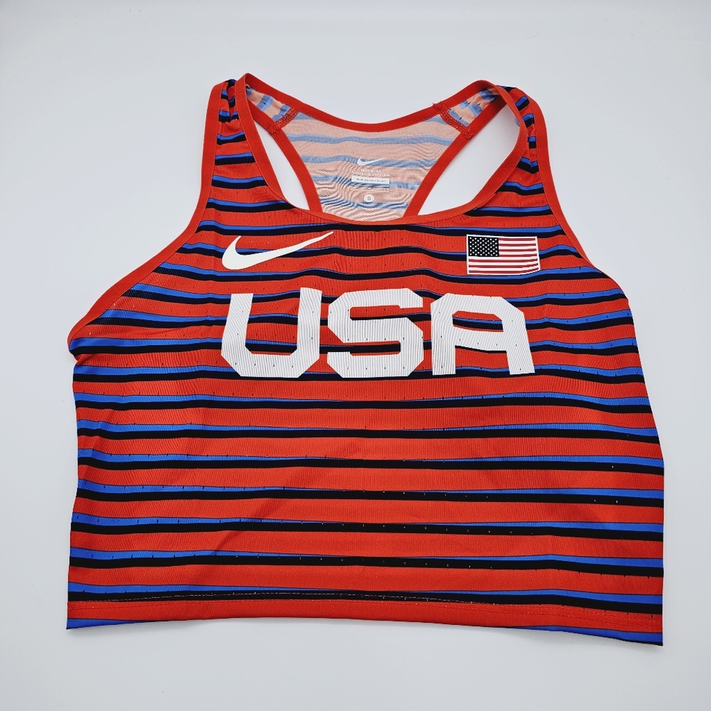 Nike Pro Elite Olympics Team USA PE Track Sports Bra … - Gem